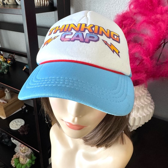 Stranger Things | Accessories | Stranger Things Thinking Cap White And ...